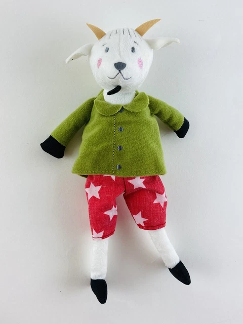 IKEA GETDJUR Billy Goat Plush Stuffed Animal Baby Doll Squeaky Toy Red ...