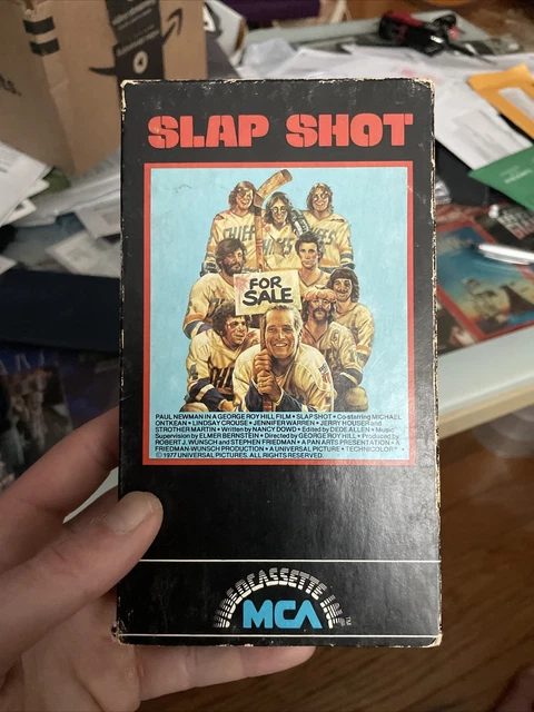 SLAP SHOT (VHS, 1980) Paul Newman - VHS Rare MCA Comedy Hockey £11.35 ...
