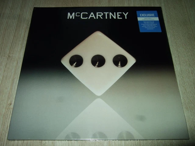 PAUL MCCARTNEY : III STILL SEALED EXCLUSIVE BLUE VINYL LIMITED EDITION ...