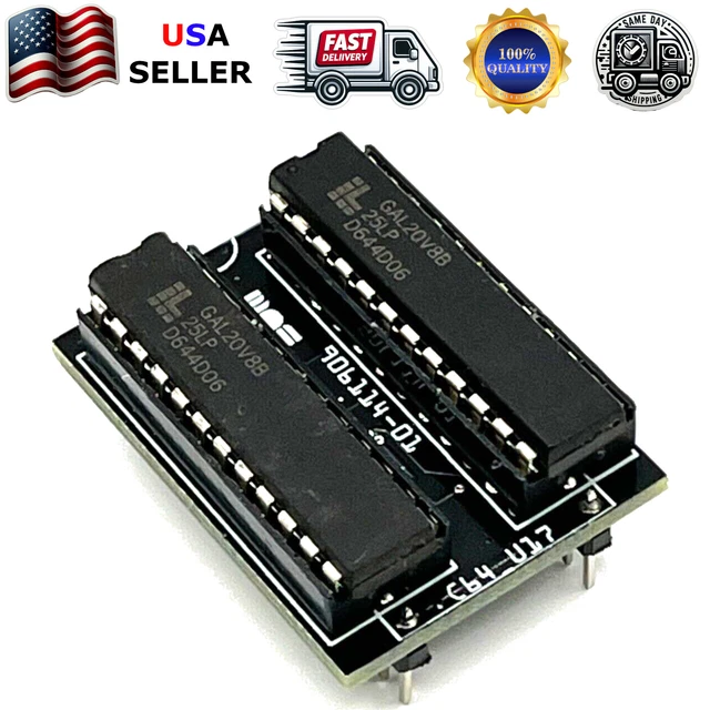 COMMODORE 64 REMPLACEMENT PLA 906114-01 MOS C64, SX 64 EUR 14,35 ...