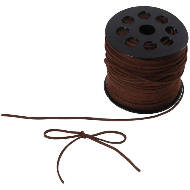 BRAIDING STRING LEATHER Cord Strip Cord Hand DIY Plain Fur Cord ...
