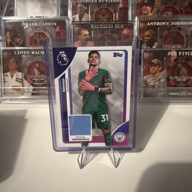 TOPPS PREMIER LEAGUE 2026 Ederson Base Patch Card £15.06 - PicClick UK