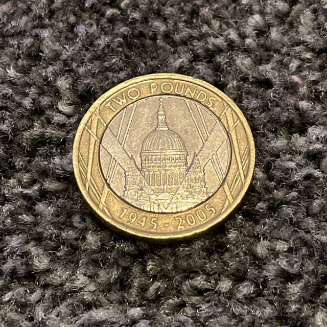 RARE 2 POUND Coin St Pauls Cathedral 1945 2005 Circulated 31 61 PicClick RARE 2 POUND Coin St Pauls Cathedral 1945 2005 Circulated 31 61 PicClick