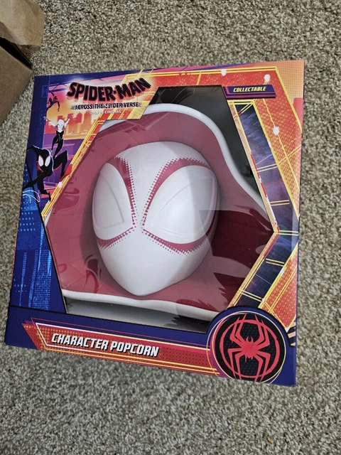 SPIDER-MAN: ACROSS THE Spider-Verse Gwen Stacy Exclusive Popcorn Bucket ...