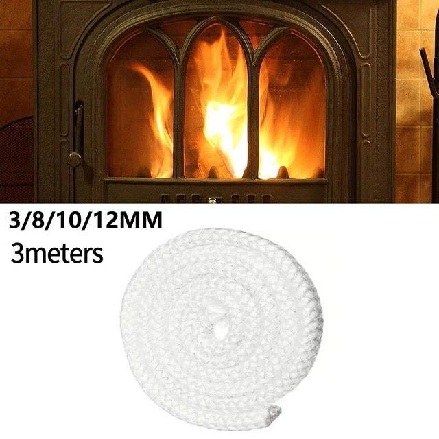 ROPE SEAL CHIMNEYS And Fireplaces Log Burner 3 Meter Length Fiberglass ...