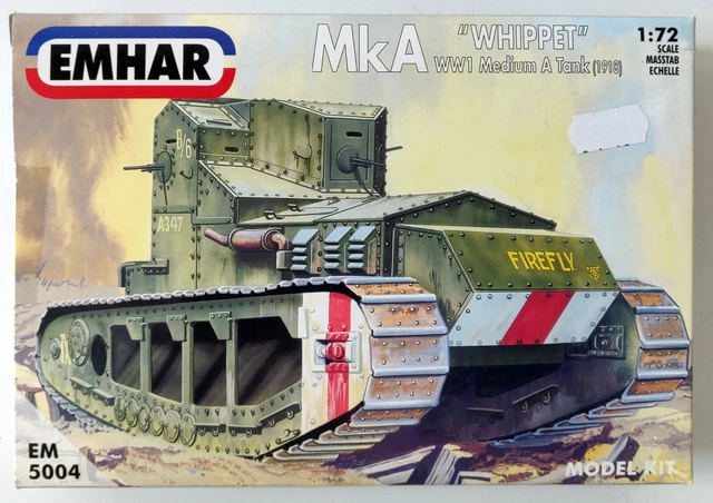 EMHAR MK A. Whippet WWI medium tank £25.68 - PicClick UK