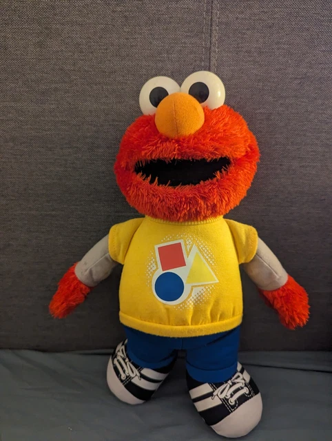 SESAME STREET INTERACTIVE Elmo Talking Singing Shapes Colours Soft Toy ... SESAME STREET INTERACTIVE Elmo Talking Singing Shapes Colours Soft Toy ...
