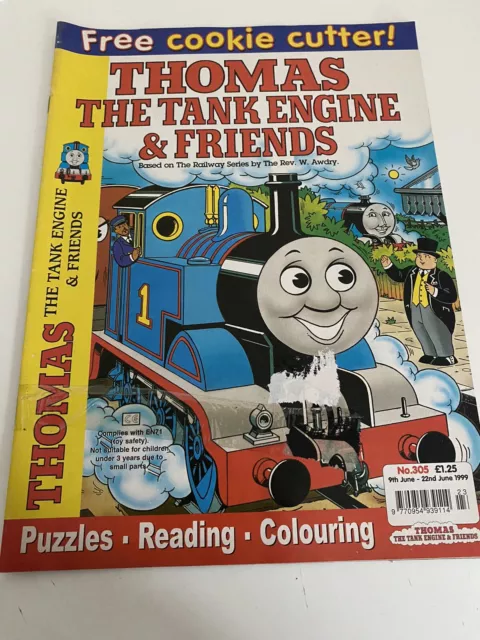VINTAGE THOMAS THE Tank Engine & Friends Magazine 9th Jun 22nd Jun 1999 ...