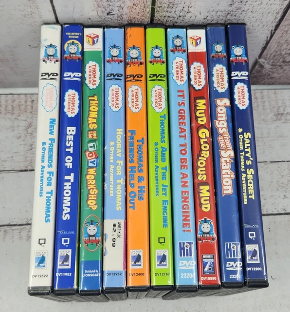 THOMAS THE TRAIN - Thomas & Friends DVD Lot (10) DVDs £59.28 - PicClick UK