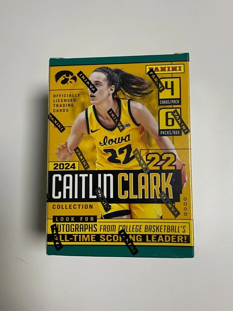2024 CAITLIN CLARK Collection Green Metalized Rookie Factory Sealed ...