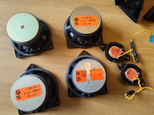 BMW LOGIC 7 MidRange Loudspeaker Tweeter E87 E90 E60 E61 E65 E63 1 3 5 ...