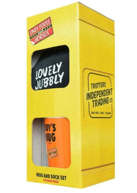 ONLY FOOLS AND Horses Official Del Boy's MUG and SOCK Set In Gift Box £ ...