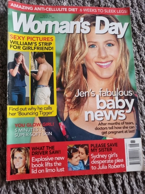 WOMAN'S DAY MAGAZINE June 2002-Georgie Parker $25.00 - PicClick AU