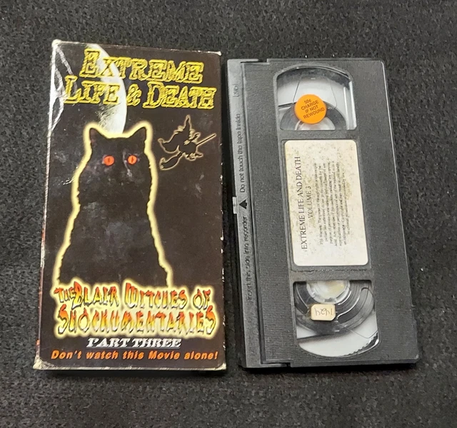 EXTREME LIFE AND DEATH 3 Vhs Cult Horror RARE! More Graphic Than Faces ...