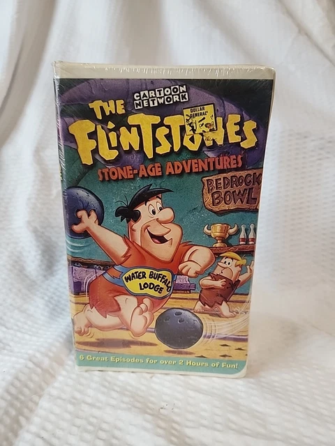 THE FLINTSTONES STONE Age Adventures Cartoon Network VHS Tape - NEW ...