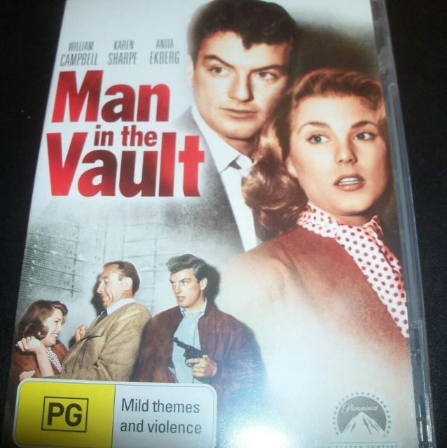 MAN IN THE Vault (William Campbell Karen Sharpe) (Aust Region 4) DVD ...
