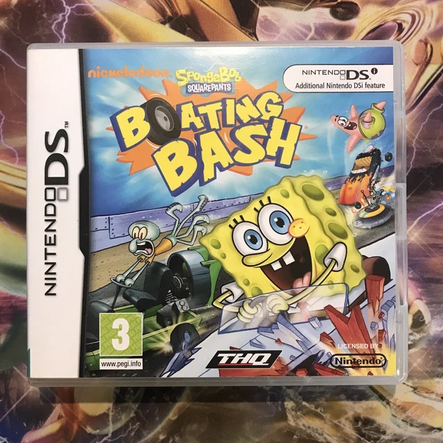 SPONGEBOB SQUAREPANTS BOATING Bash Nintendo DS £6.49 - PicClick UK