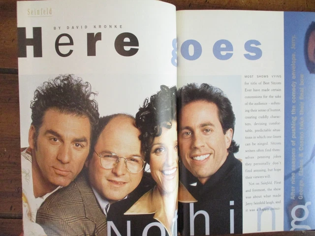 GUÍA DE TV 5/9/1998 (JULIA LOUIS-DREYFUS/MICHAEL RICHARDS/SEINFELD ...