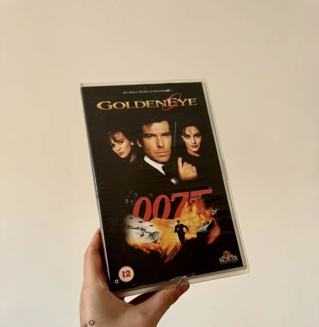 JAMES BOND: GOLDENEYE (VHS, 1996) – Vintage 007 Tape – Untested ...