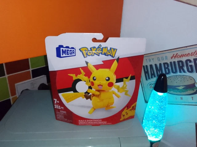 MEGA POKÉMON PIKACHU Building Set £5.00 - PicClick UK