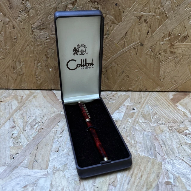 VINTAGE COLIBRI POCKET Biro Pen - Boxed £4.99 - PicClick UK