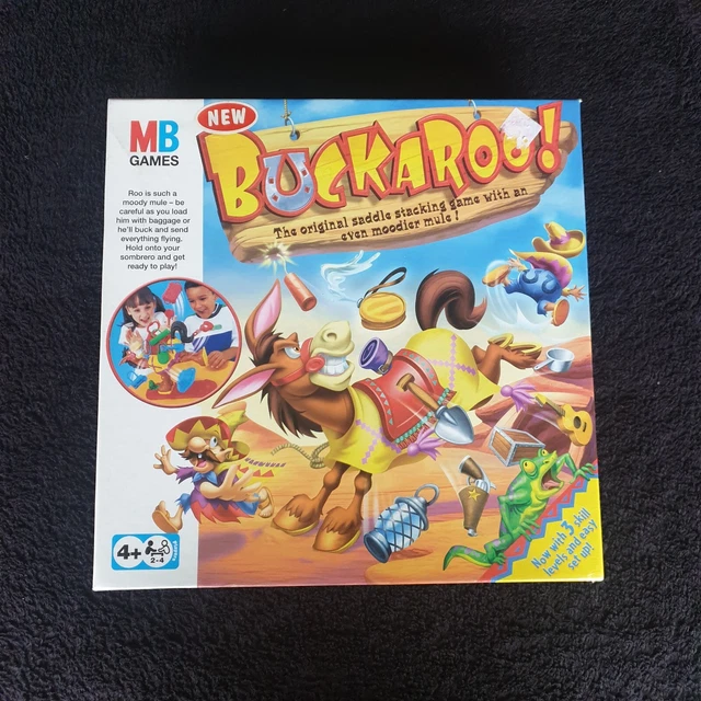 BUCKAROO! BY MB Games 'The Original Saddle-Stacking Game 2003 £7.99 ...