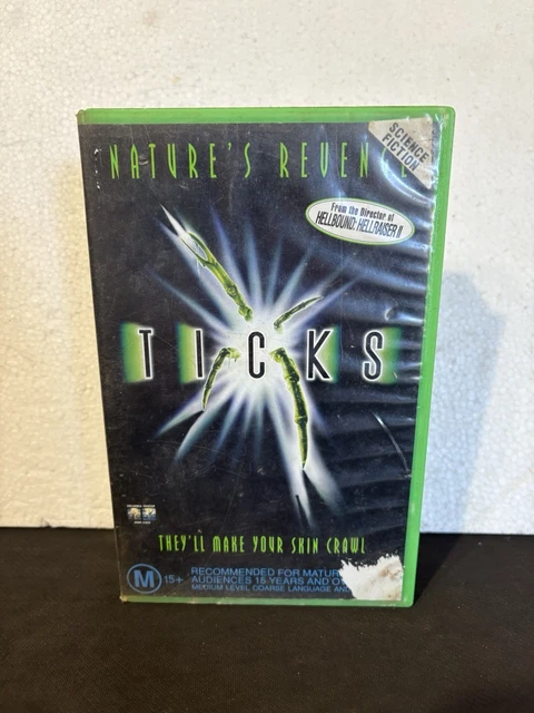 TICKS VHS BIG Box Ex Rental $20.00 - PicClick AU