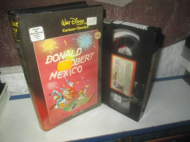VHS - DONALD erobert Mexico - Walt Disney Cartoon Classics EUR 29,90 ...