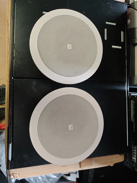 2X JBL CONTROL 24CT 4" 2-Way Ceiling Loudspeaker 100V White £291.90 ...