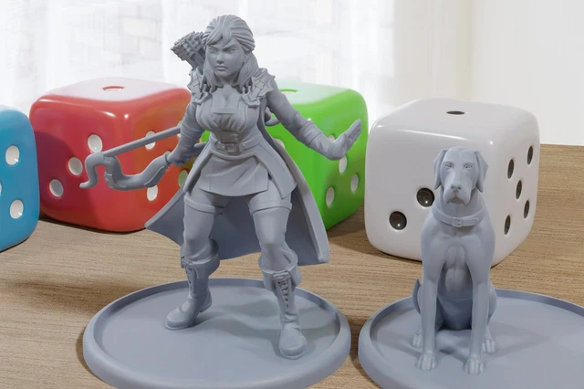 EXPLORER SEXY PINUP 3D Imprimé Minifigures pour Fantaisie Miniature EUR 3,98 - PicClick FR