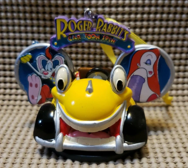 DISNEY WHO FRAMED Roger Rabbit Spinner Mouse Ear Christmas Ornament £12 ...