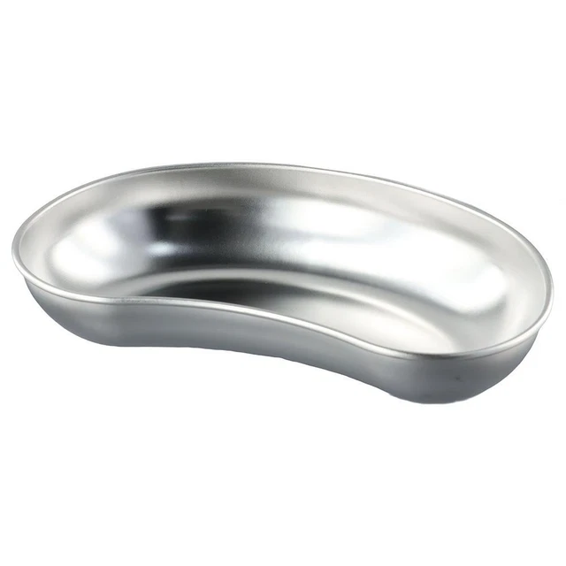 SILVER KIDNEY TRAY 304 Stainless Steel Surgical Utility Soiled ...