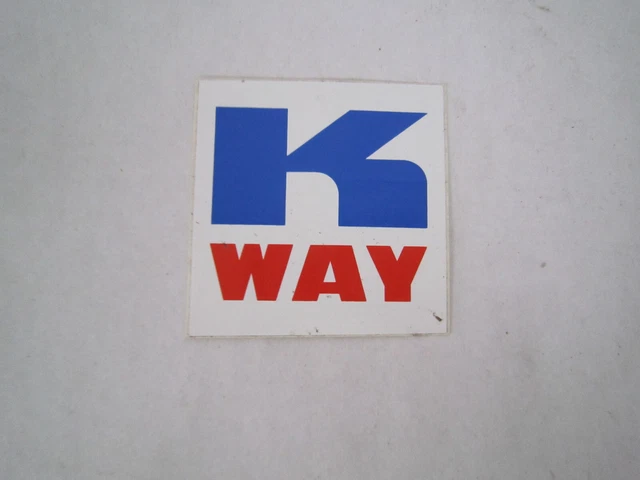 AUTOCOLLANT STICKERS VINTAGE K Way EUR 6,00 - PicClick FR