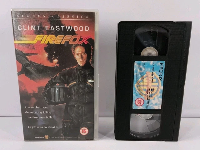 FIREFOX (1994) WARNER Screen Classics Starring Clint Eastwood UK PAL ...