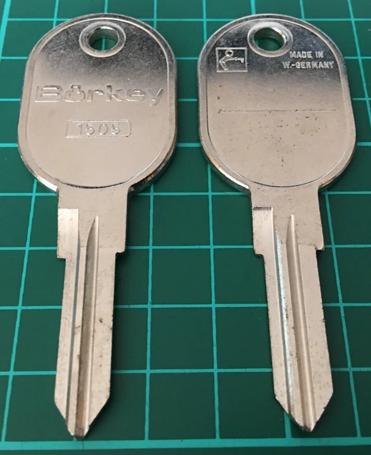 FIAT TEMPRA, TIPO, Punto, Coupe - key blank Börkey 1505 £5.16 - PicClick UK