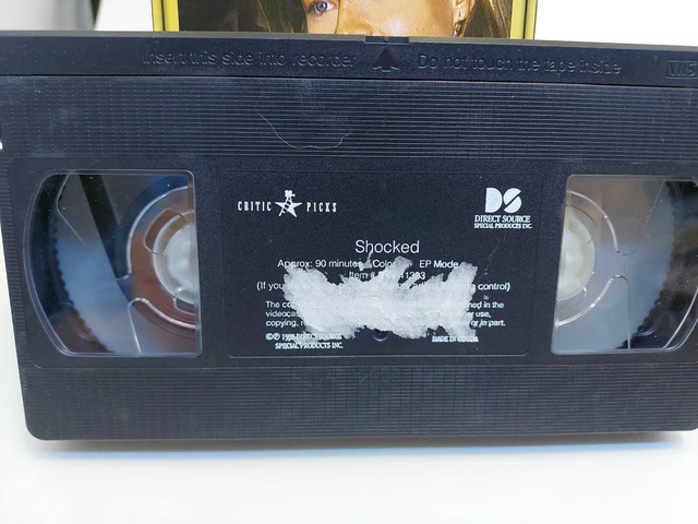 SHOCKED VHS JODIE Foster John Lithgow Made in Canada £14.52 - PicClick UK
