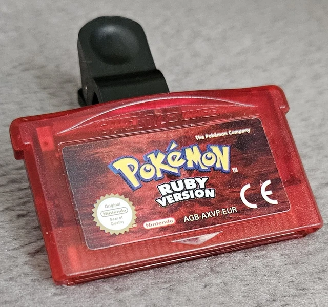 POKÉMON RUBY VERSION Nintendo Gameboy Advance UK PAL Genuine New ...