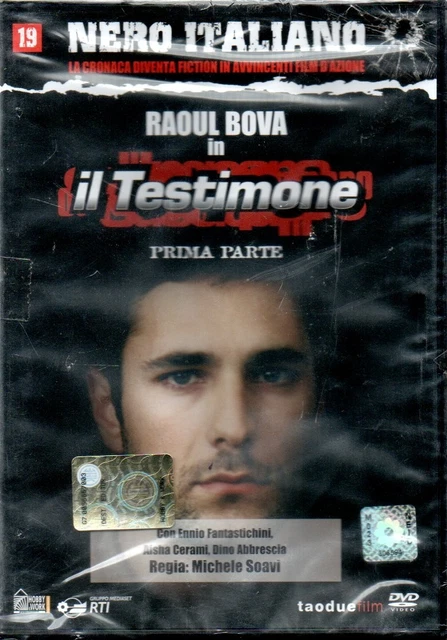 IL TESTIMONE DVD raoul bova serie completa di 2 dvd EUR 8,00 - PicClick IT