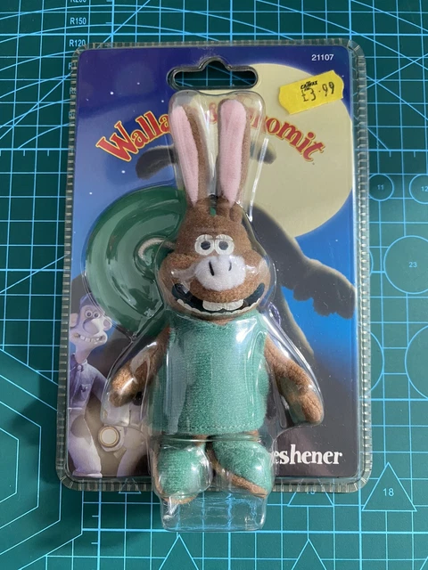 WALLACE AND GROMIT Curse Of The Were Rabbit Air Freshener Hutch Sealed ...
