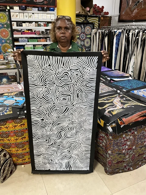 SHARON BUTCHER NAPANANGKA Aboriginal Artist SAND DUNE [TALI] [TUNE ...