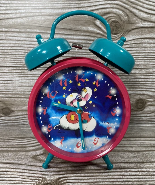VINTAGE DIDDLE DIDDL Mouse Comic Cartoon German Alarm Clock Thomas ...