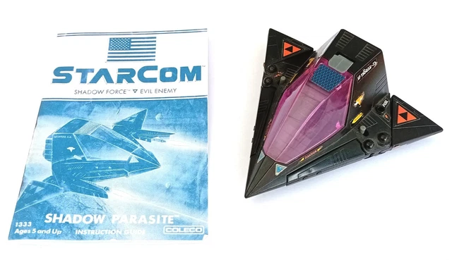 STARCOM TOYS SHADOW PARASITE Shadow Forces Vintage 1986 Coleco Toys £59 ...