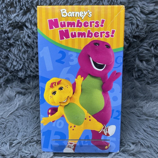 BARNEY NUMBERS! NUMBERS! VHS 2003 HiT Entertainment Barney Home Video ...