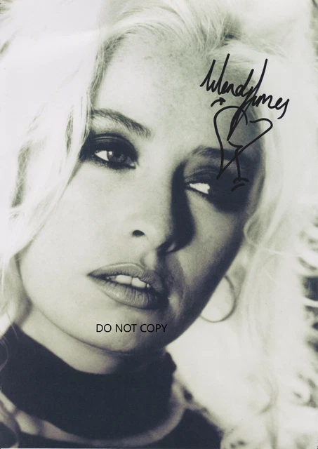 WENDY JAMES &TRANSVISION vamp" retro punk,A4 autograph photo EUR 6,44 ...