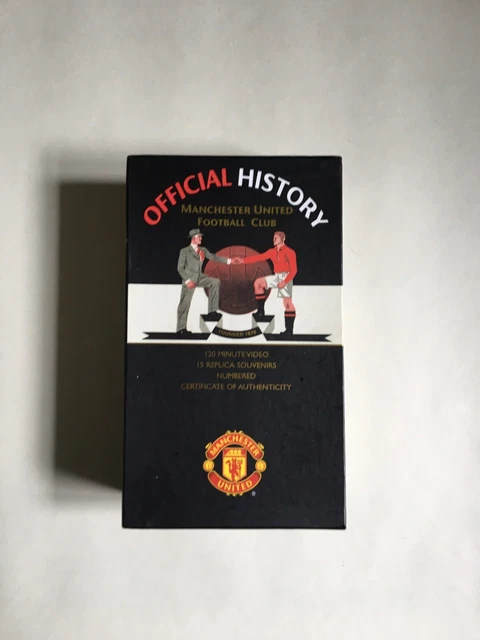 MANCHESTER UNITED HISTORY VHS With Souvenirs Including Poster Bobby ...