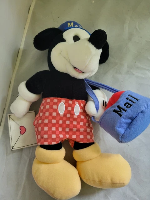 DISNEY'S MICKEY MOUSE Mailman Plush "Love Letter To Minnie" $15.00 ...