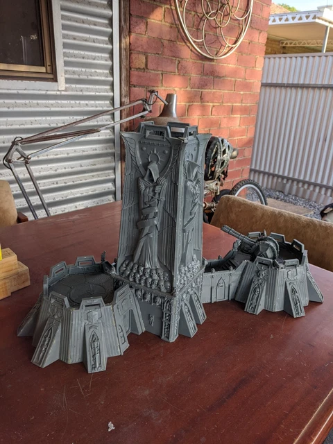 WARHAMMER 40K MARINE command tower with gun turret "The Ultimate" Tower ...