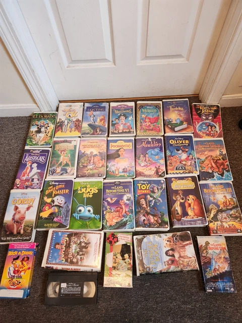 DISNEY VHS TAPES Lot (27) $54.67 - PicClick CA