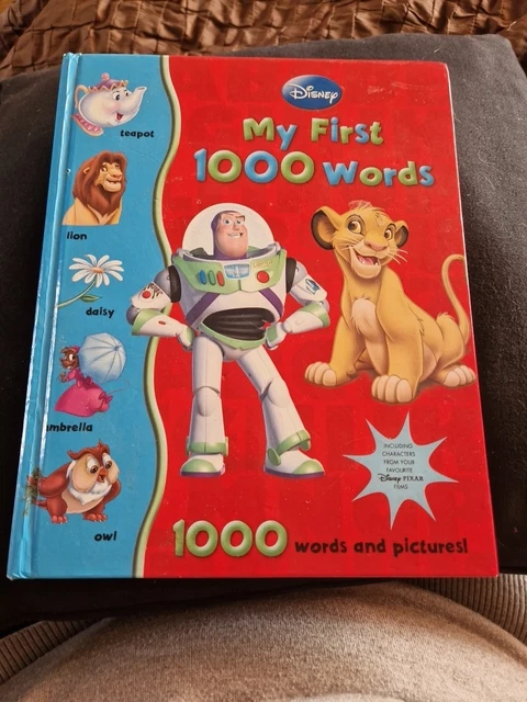 DISNEY: MY FIRST 1000 Words £3.94 - PicClick UK