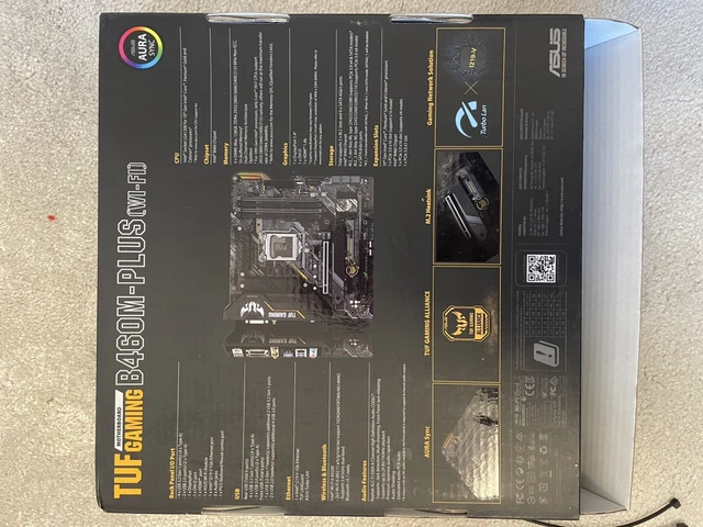 ASUS TUF GAMING B460M-PLUS (WI-FI) S 1200 DDR4 Motherboard With ...